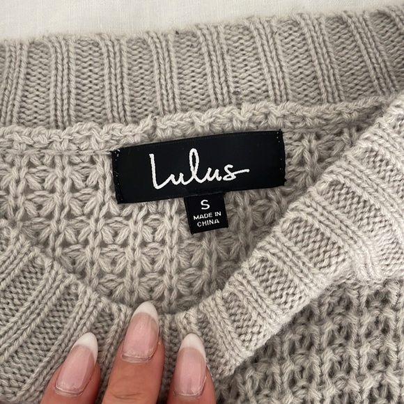 Lulus | Sweaters | Lulus Cropped Sweather | Poshmark